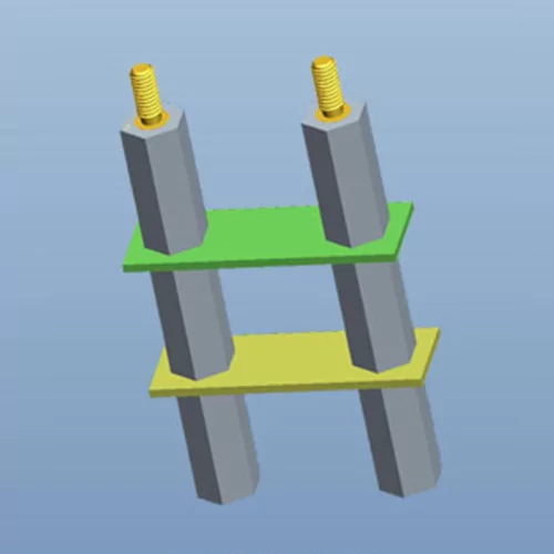 GNSP-HTS-M5M6 - Metric Hex Insulators| Americom GmbH
